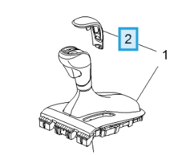 Vauxhall Astra 2012 Gear Lever Cap Black | 95514707